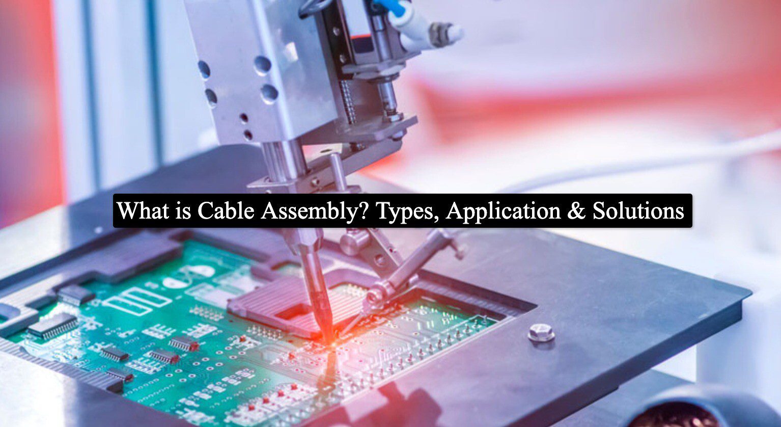 What is Cable Assembly Types Application Solutions